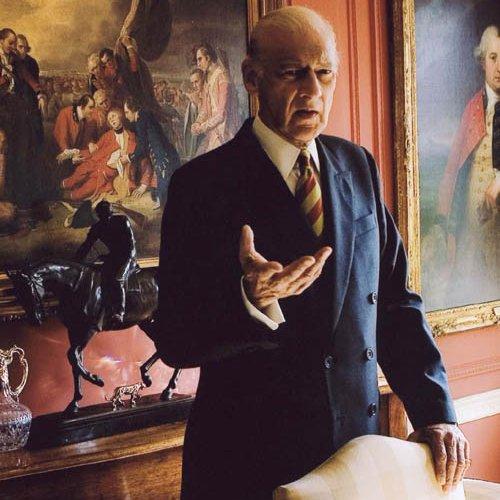 Sir Christopher Ondaatje in residence at Macquarie