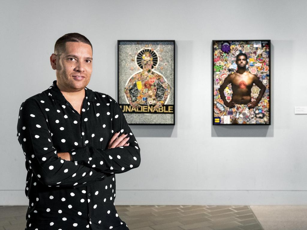 Tony Albert shows black lives matter in first NGA facade commission