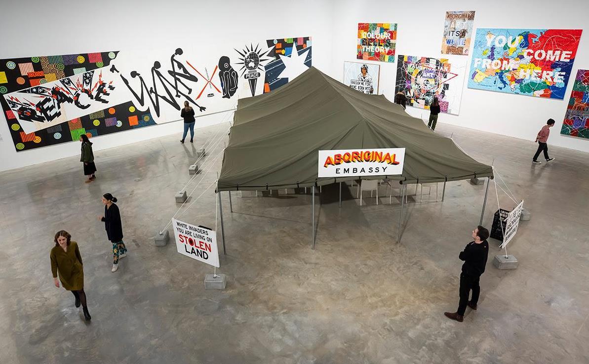 Exhibition Review: Richard Bell: You can go now, MCA