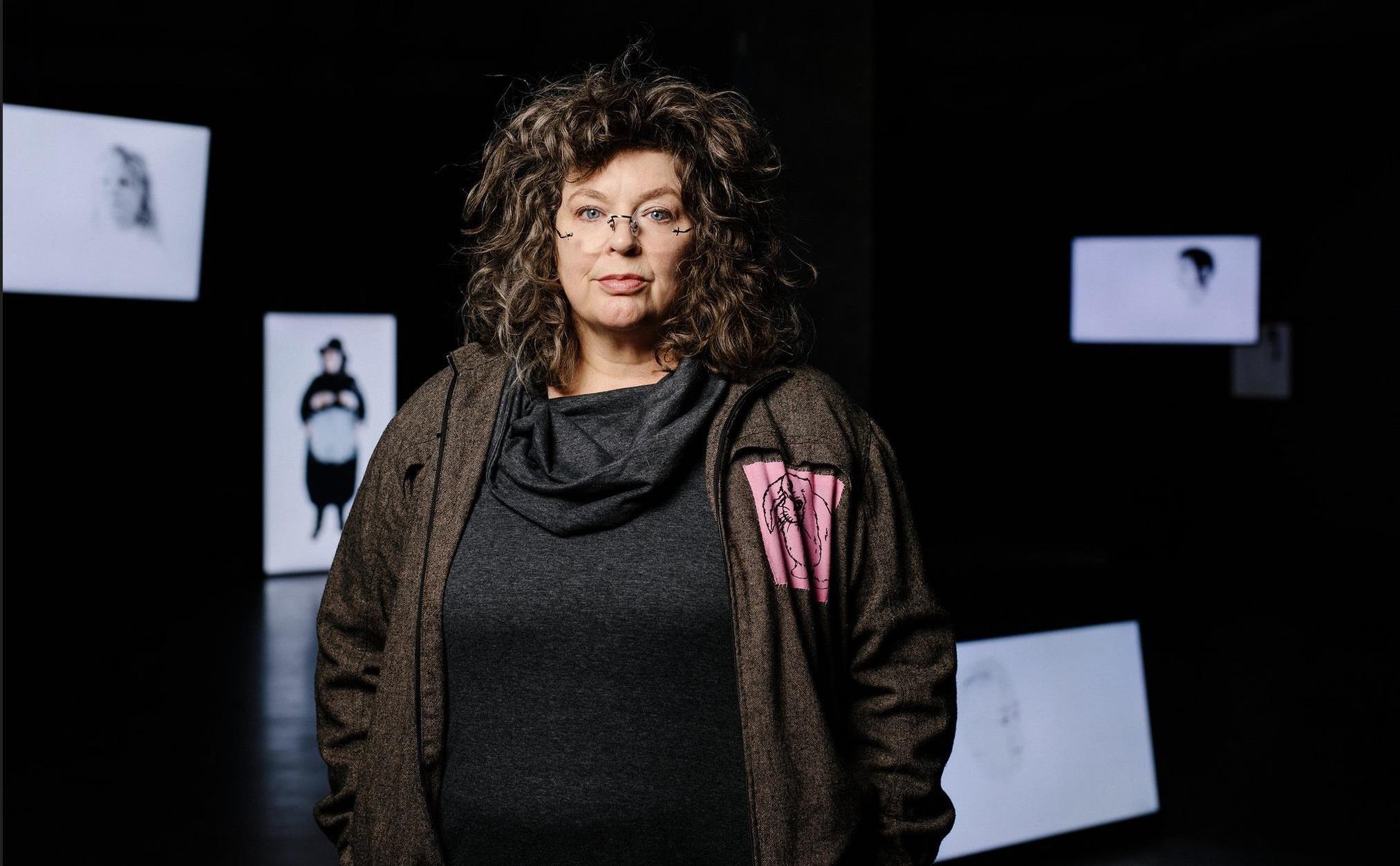 Sally Rees' exhibition on cronehood, women and success