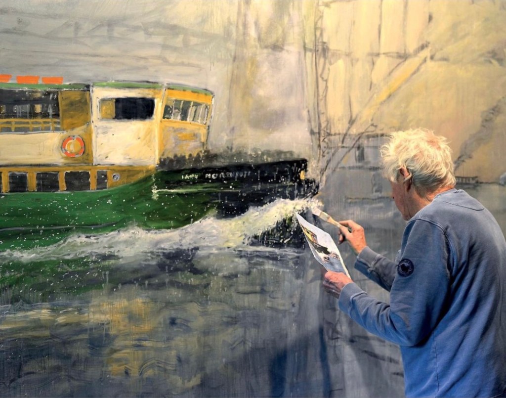 Vale painter Peter Kingston