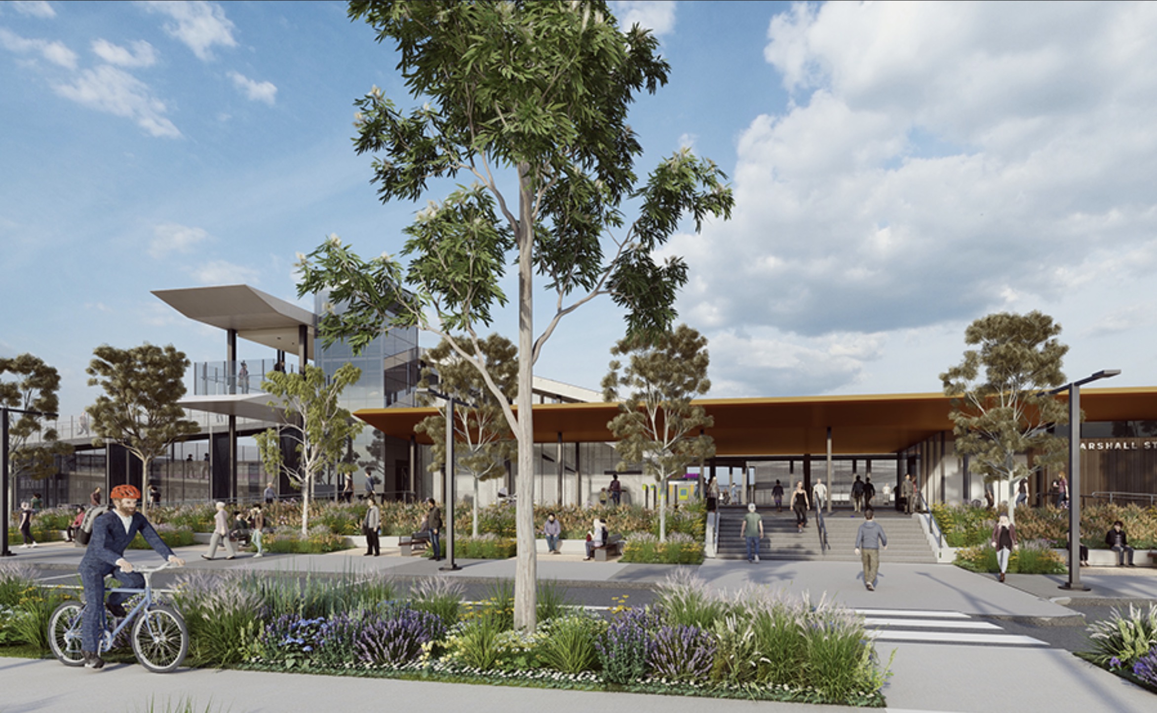 Calling for an artist and a writer to transform a station