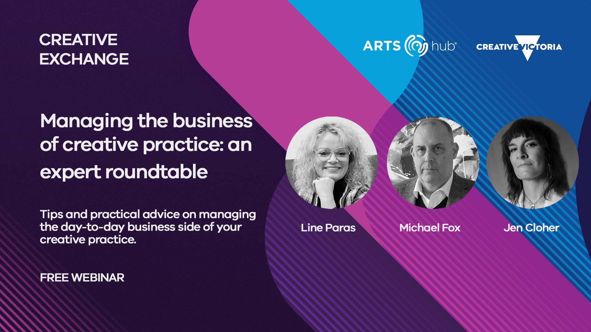 Webinar #4 – Managing the business of creative practice: an expert ...