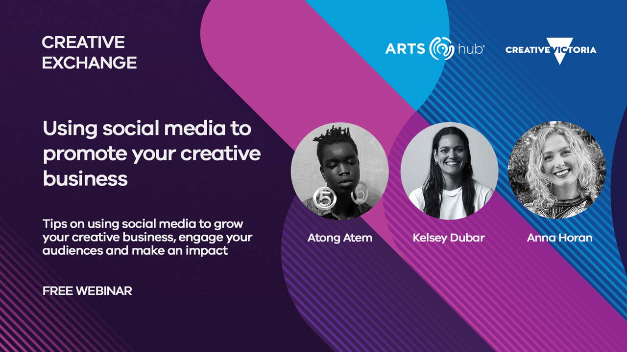 Webinar #5 – using social media to promote your creative business