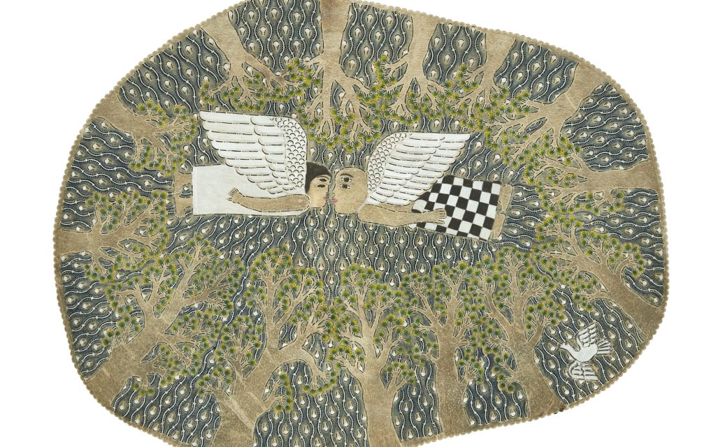 Forming amicable relations between adversarial nations through art