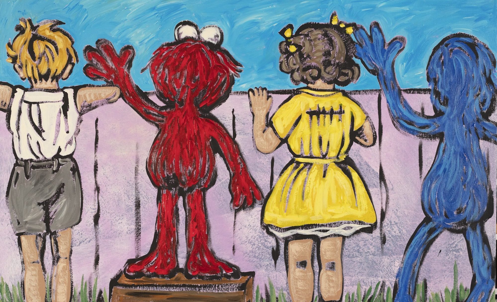 David Bromley brings Sesame Street to life in new Australian exhibition